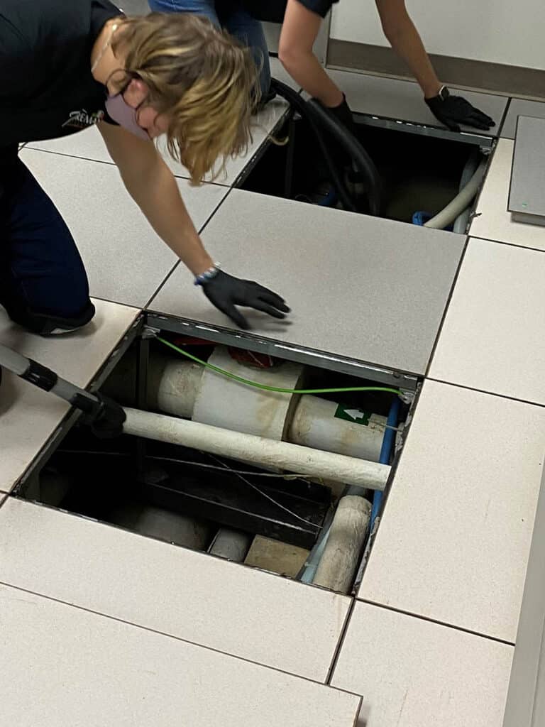 Raised Floor Cleaning Service in MD, D.C., VA | Foreman Pro