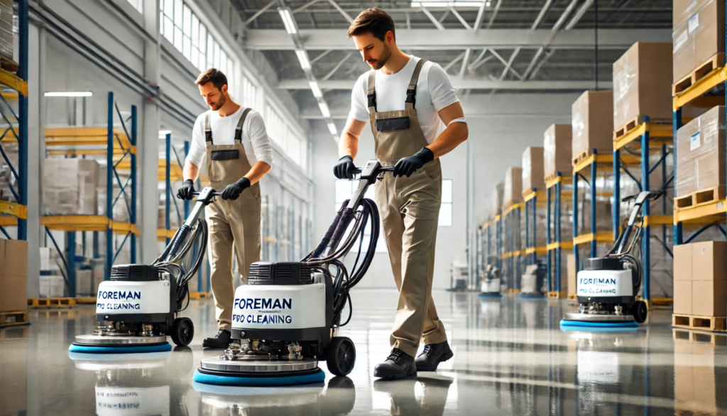 Effective Industrial Floor Cleaning: Tips & Techniques